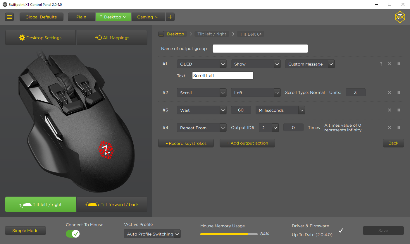 Scroll Left / Scroll Right for applications like OneNote (middle mouse ...